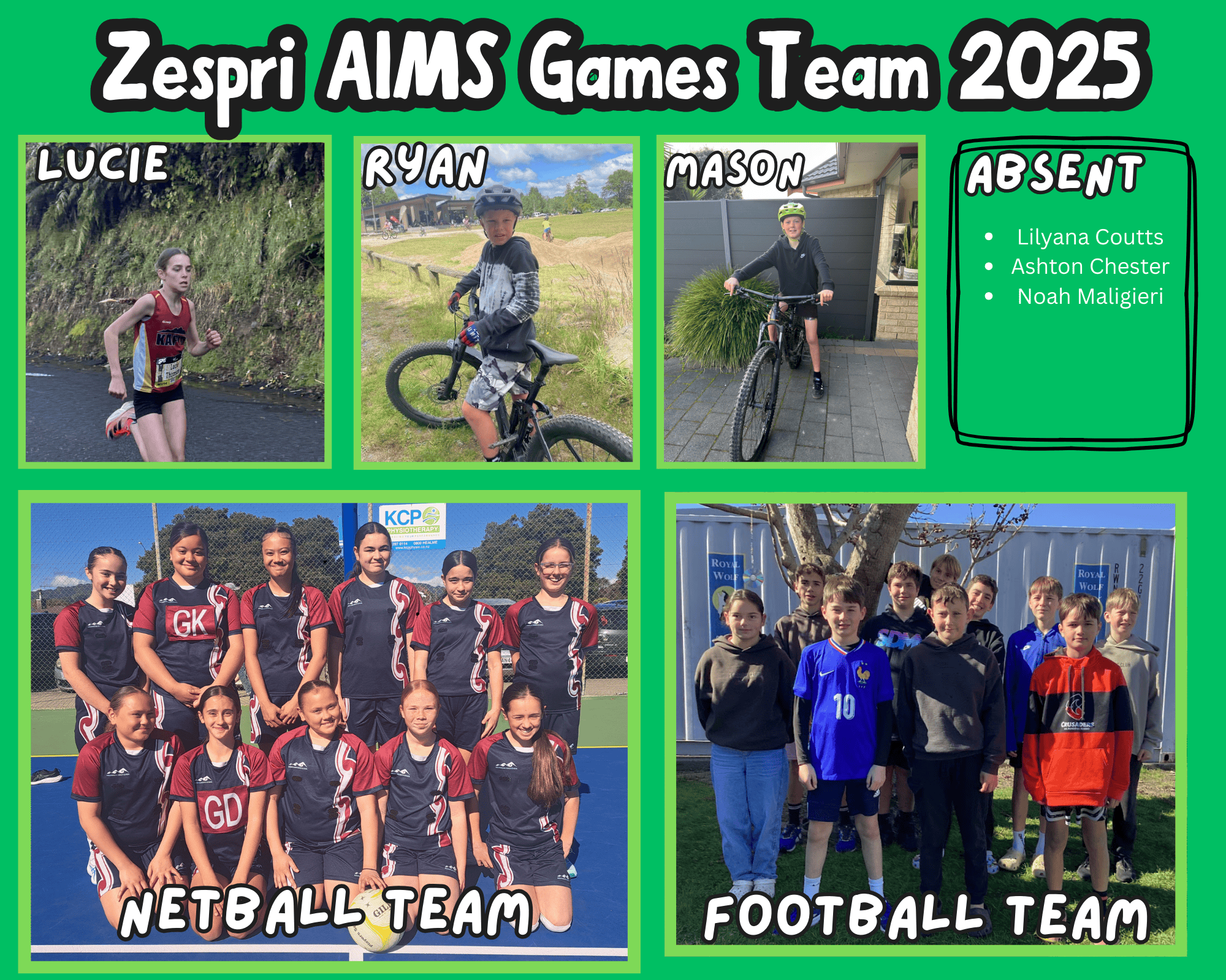 Zespri AIMS Games 2025 – PBS